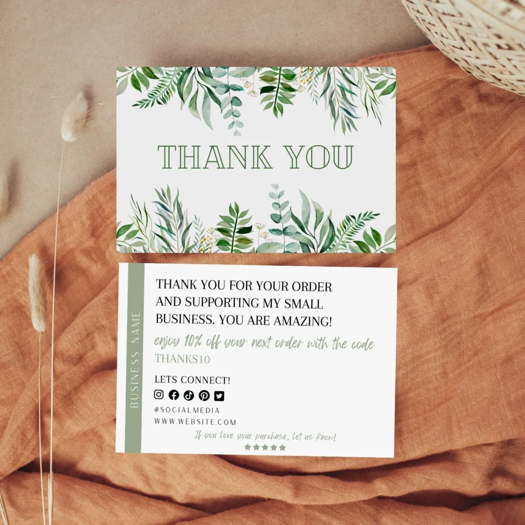 Same Day Thank You Cards Printing Oxford